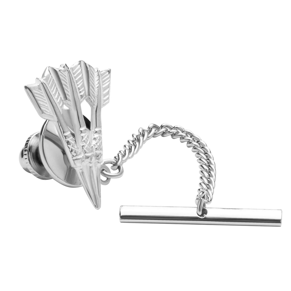 Sterling Silver Darts Tie Tack – The Tie Store