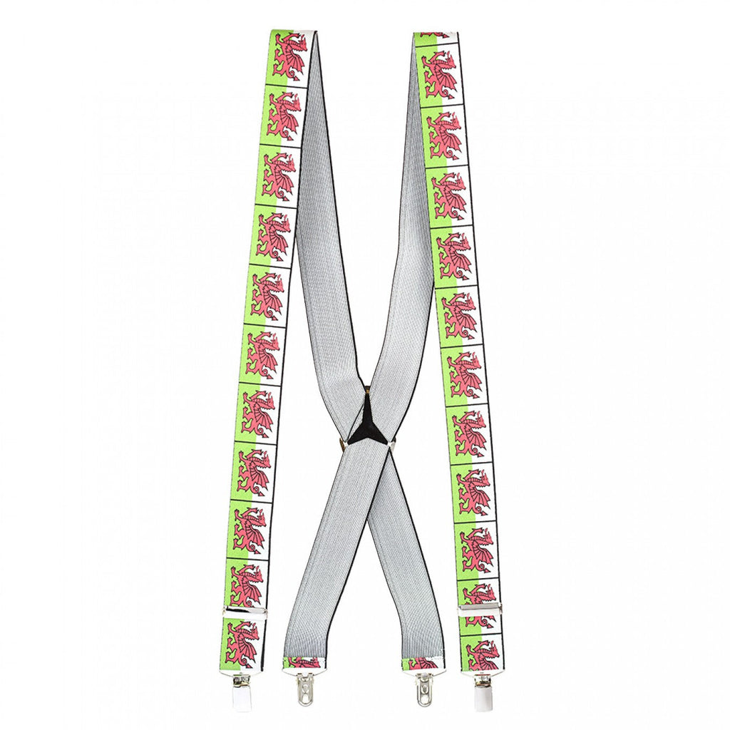 Welsh Flag Braces – The Tie Store